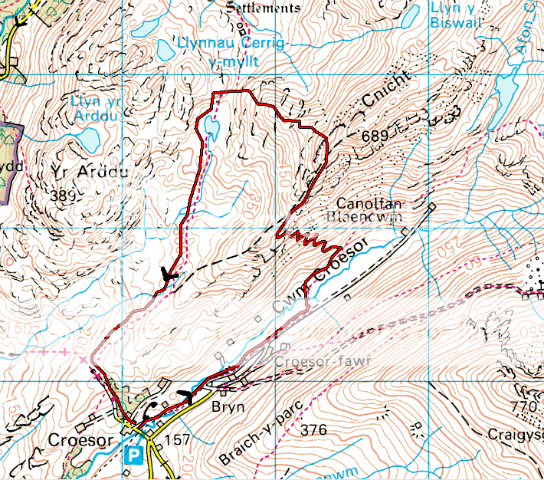 Using old maps to find new routes.