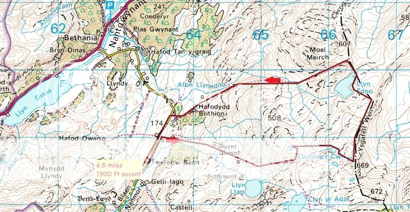 Snowdon from the Infinity Lake Monday 5 11 12