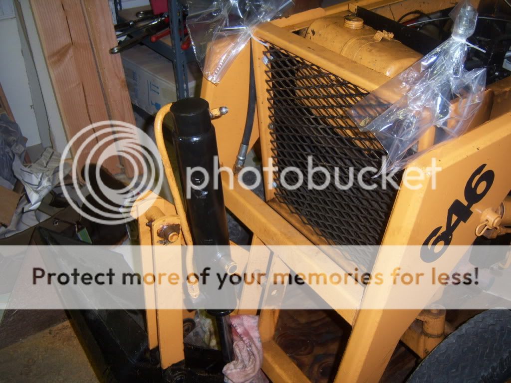 Changing Seal Bucket Hydraulic Cylinder 1976 Case 646 FEL | Case Colt ...